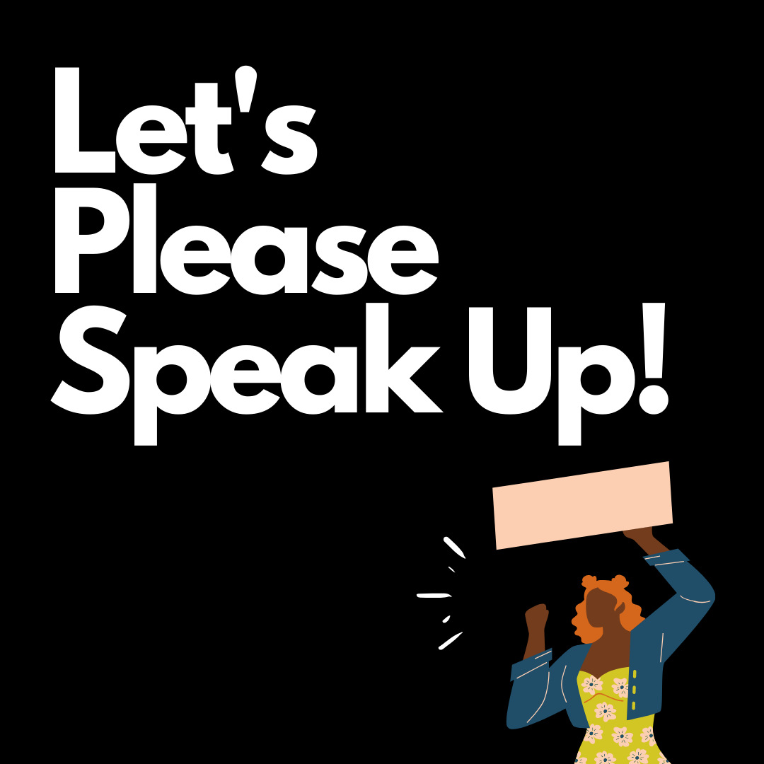 Let's Please Speak Up! - St Timothy Presbyterian Church