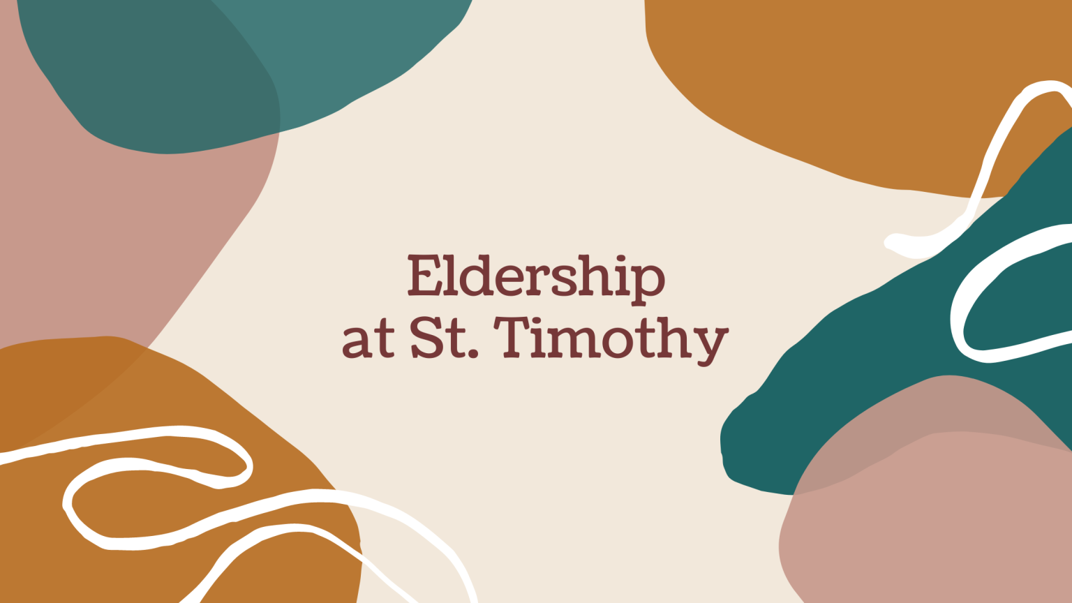 What is an Elder? - St Timothy Presbyterian Church