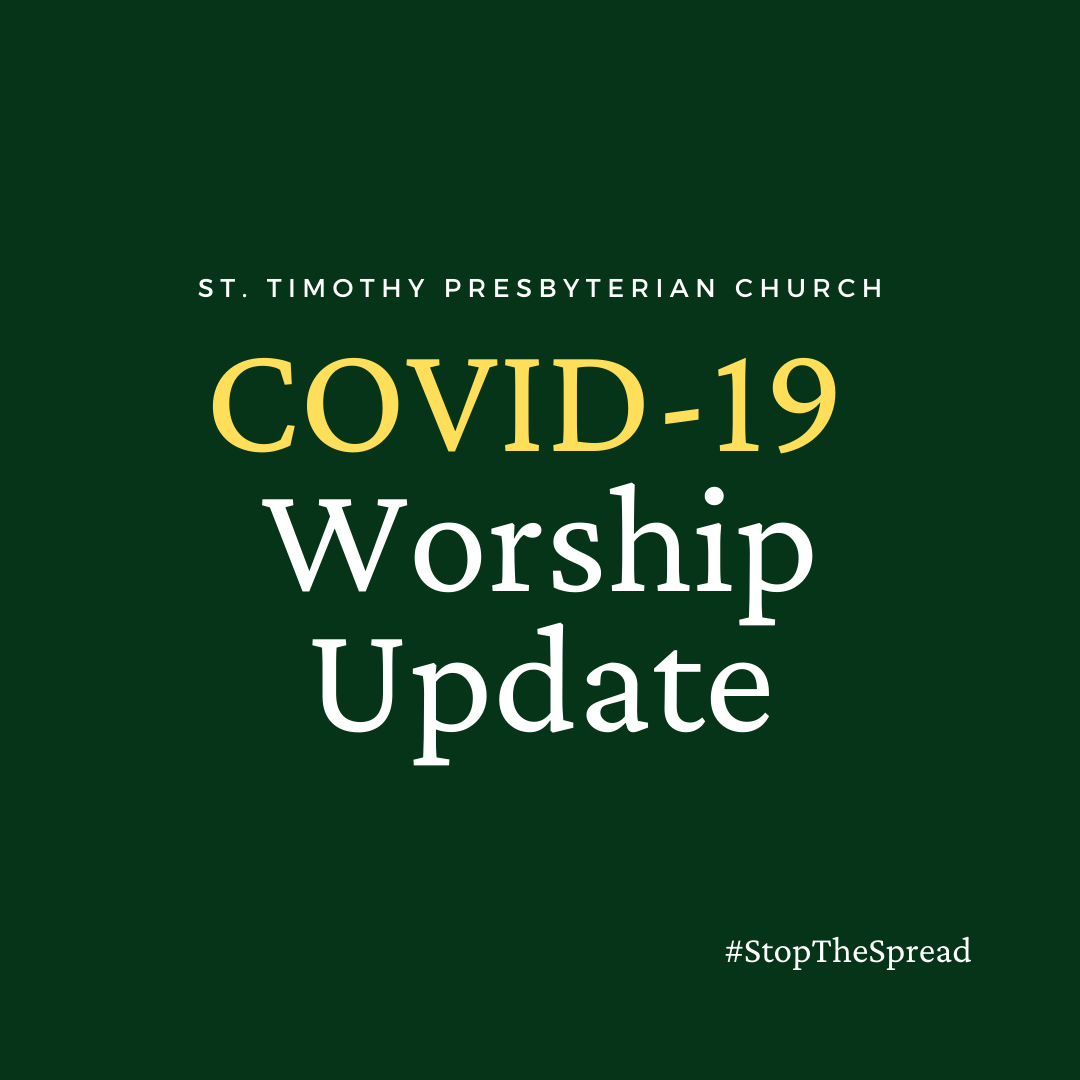 Sunday Announcements – January 23, 2022 - St Timothy Presbyterian Church
